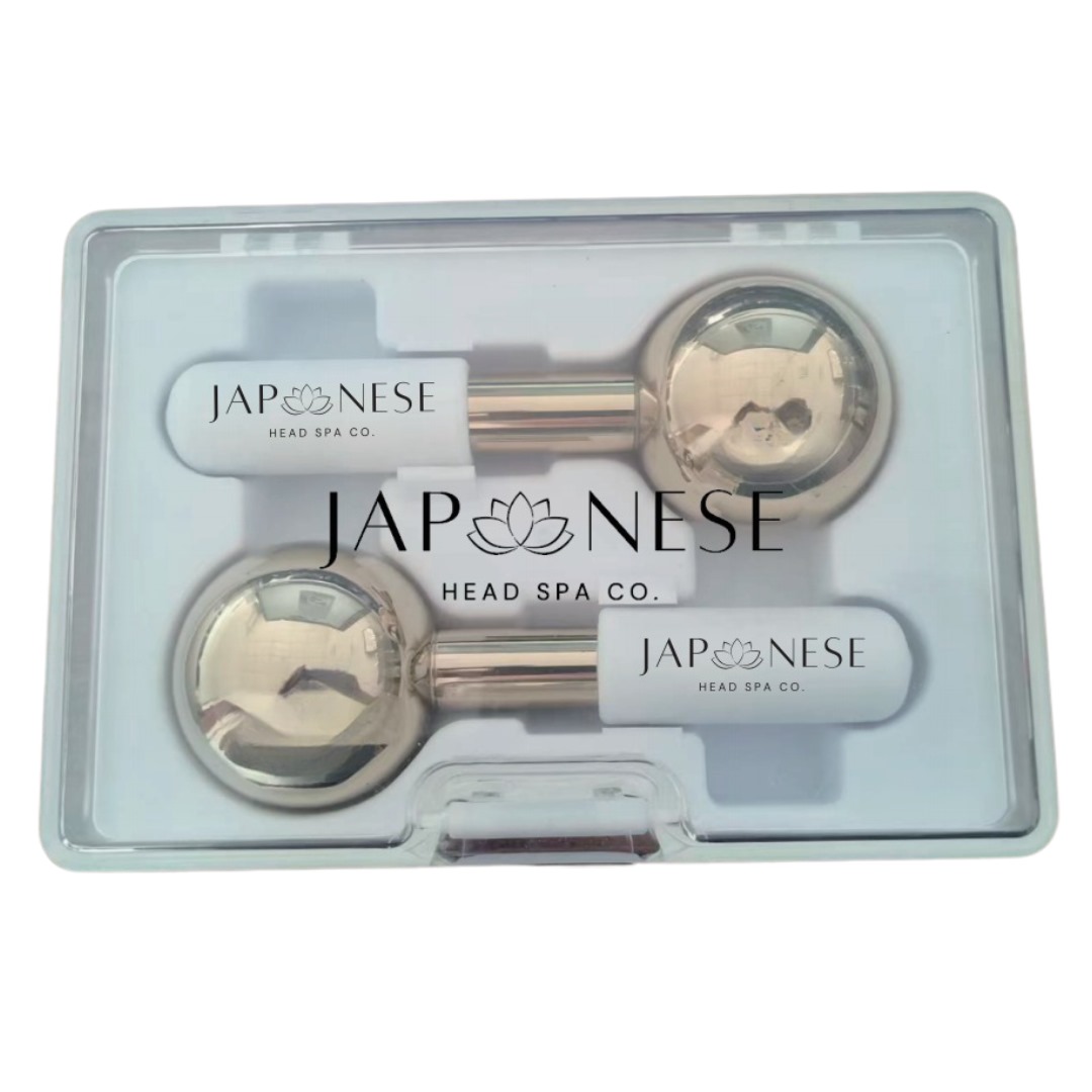 Gold Cryo Ice Globe Kit - Japanese Head Spa Co.