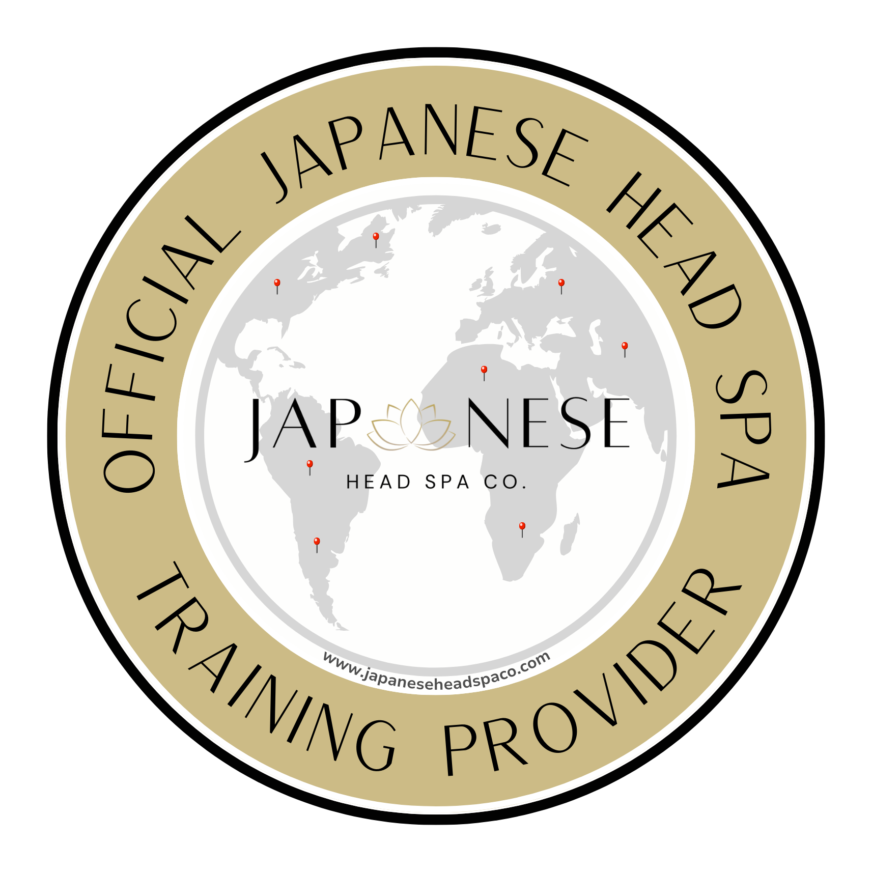 Japanese Head Spa Window Sticker - Japanese Head Spa Co.