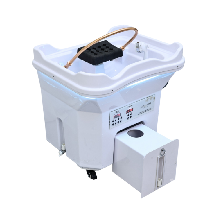Japanese Head Spa White Portable Unit with Mobile Wastewater Tank- Non ...